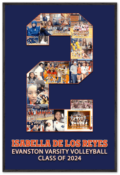 Volleyball Senior Night Posters "Professional & Responsive!" – Collage ...
