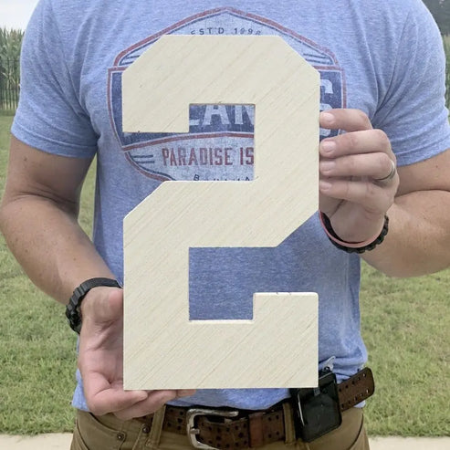 12 Inch Wooden Letters: "Received My Package Quickly!" – Collage and Wood