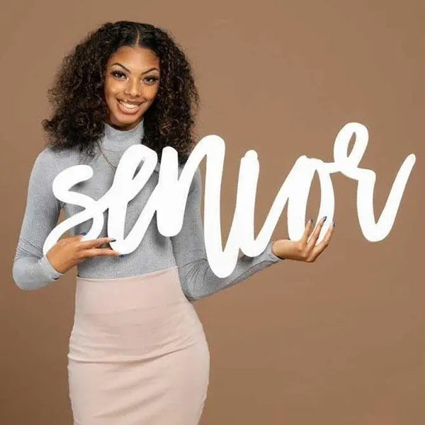 36 Inch Senior Photo Prop | "I'm so excited to use these!"