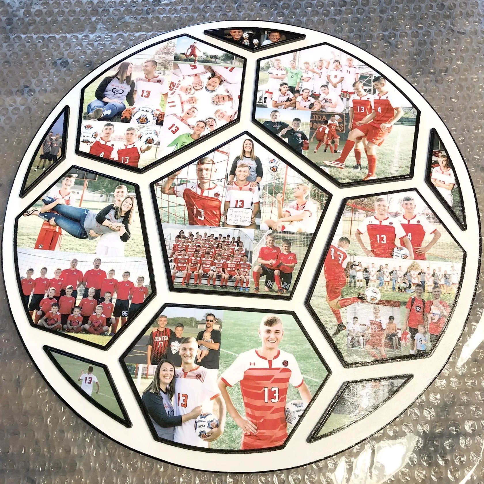 15 Inch Soccer Collage | "The pictures look amazing!" – Collage and Wood