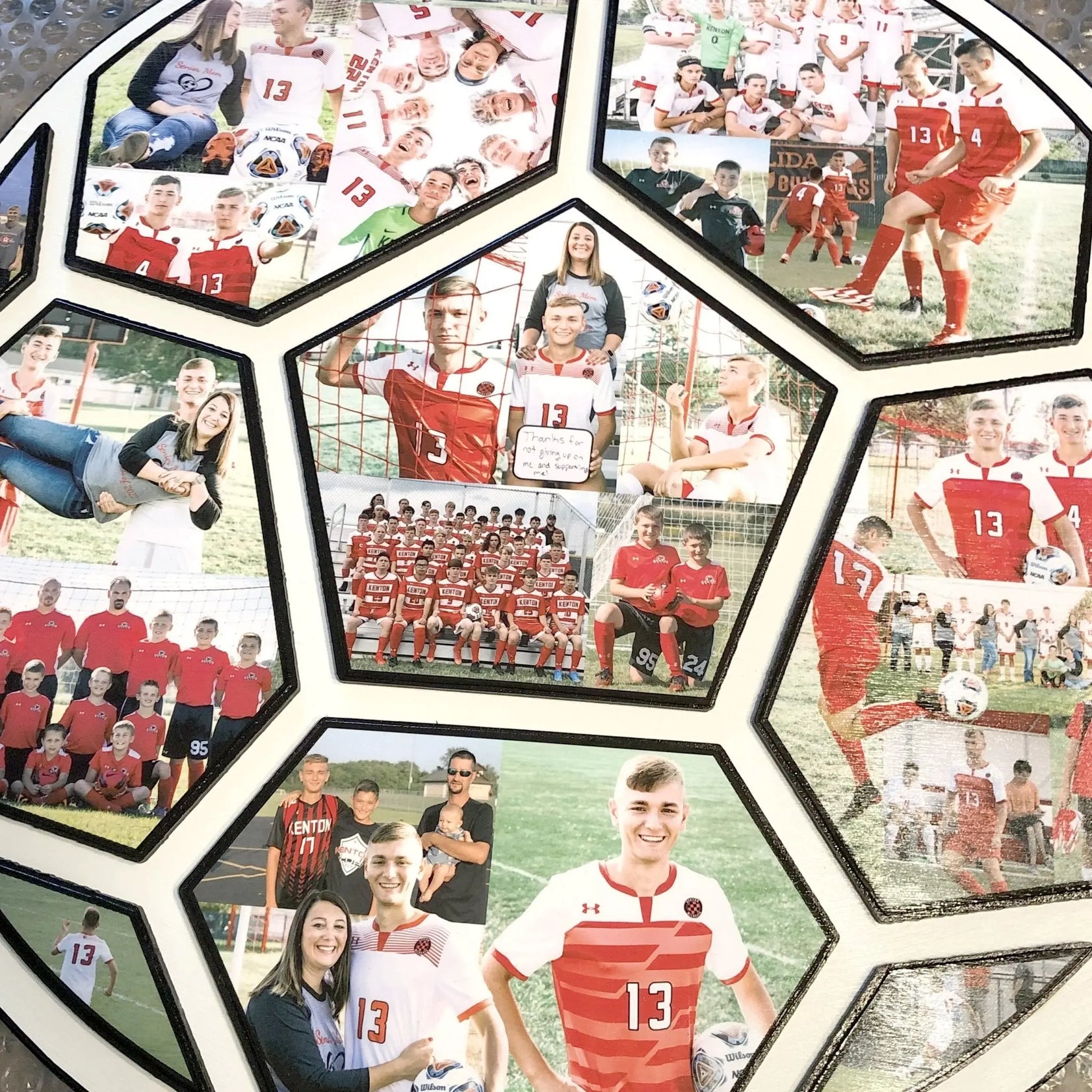15 Inch Soccer Collage | "The pictures look amazing!" – Collage and Wood